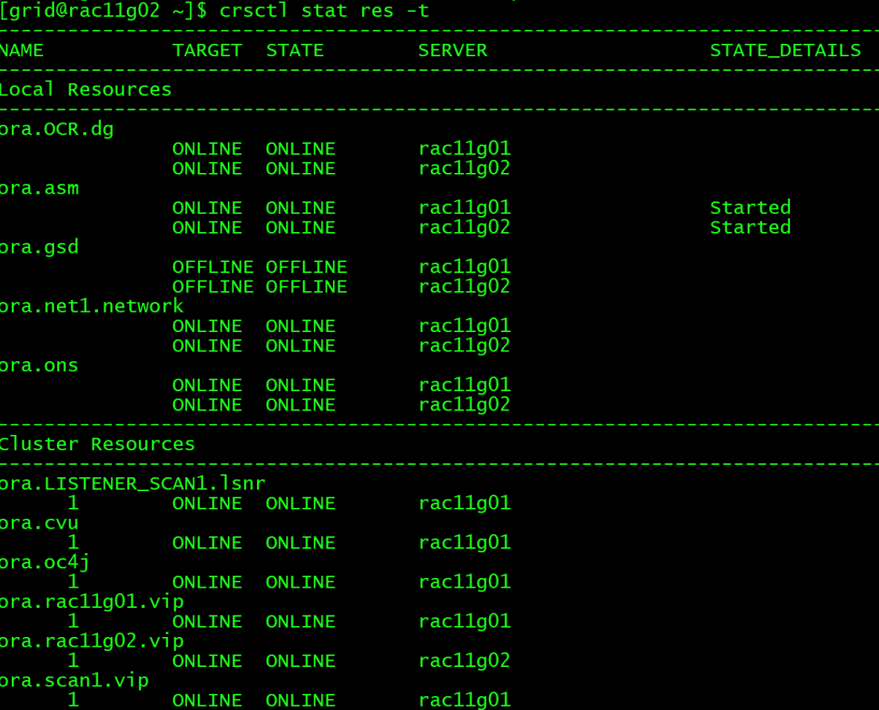CRS-4046: Invalid Oracle Clusterware configuration. - 墨天轮